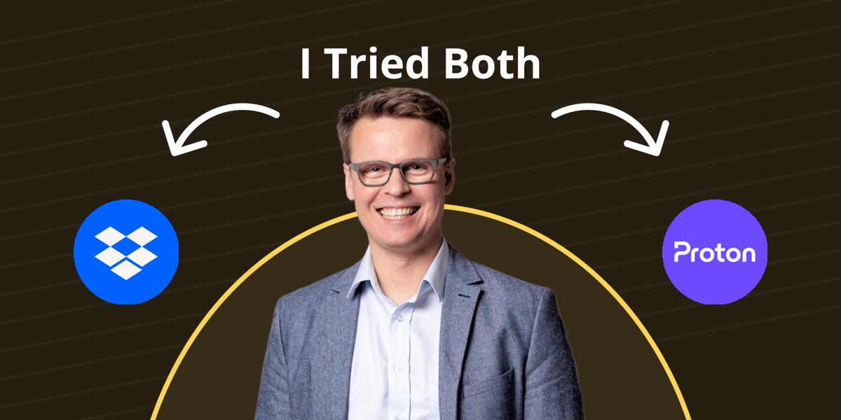 Dropbox vs Proton Drive (2025 Comparison)