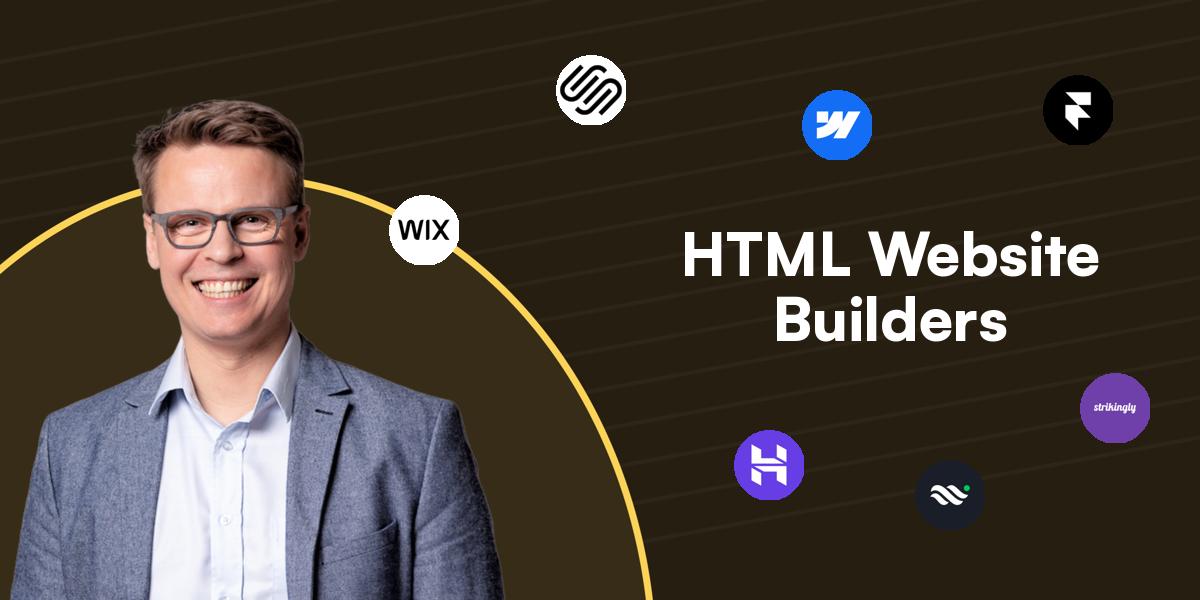 7 Best HTML Website Builders in 2025