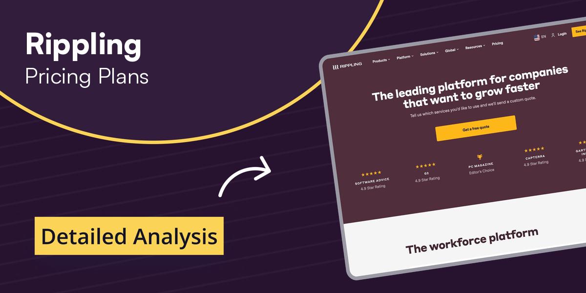 Rippling Pricing & Plans (2025 Guide)