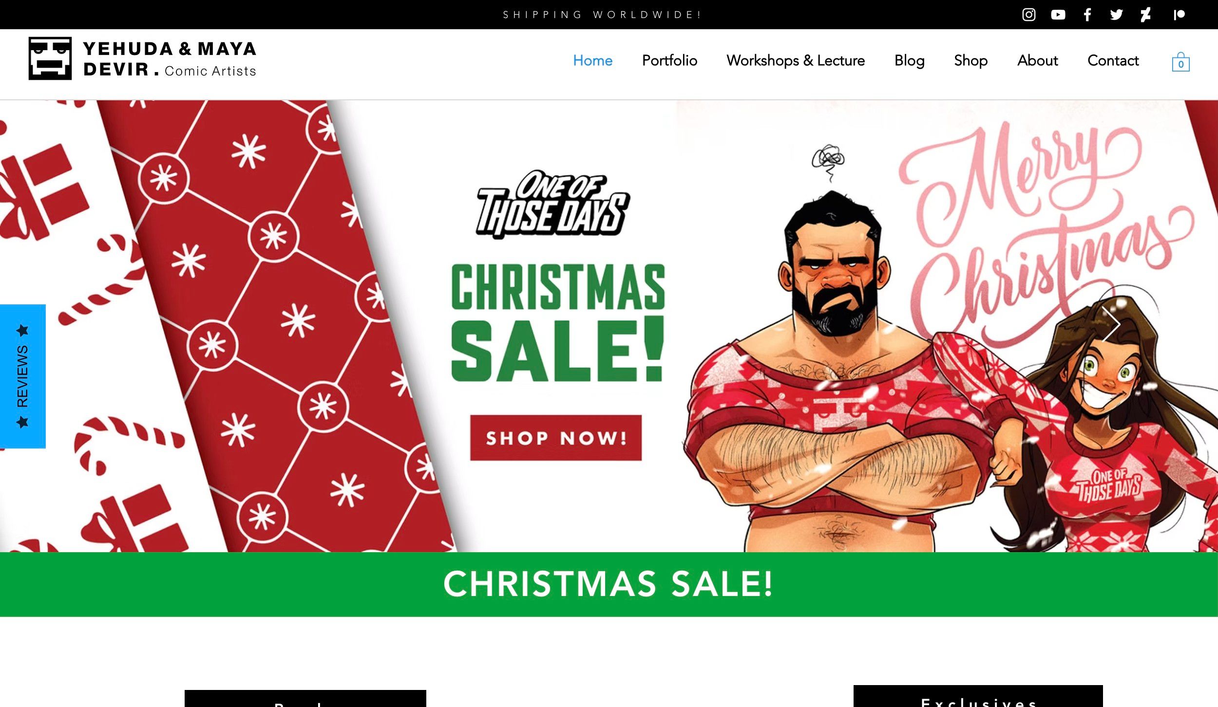 18 Examples of Cartoonist Websites & Portfolios